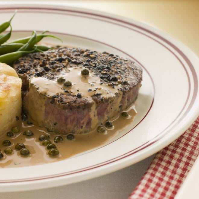 Filet mignon de porc mariné 3 poivres (6 unités) – Distribution Lemay Inc.